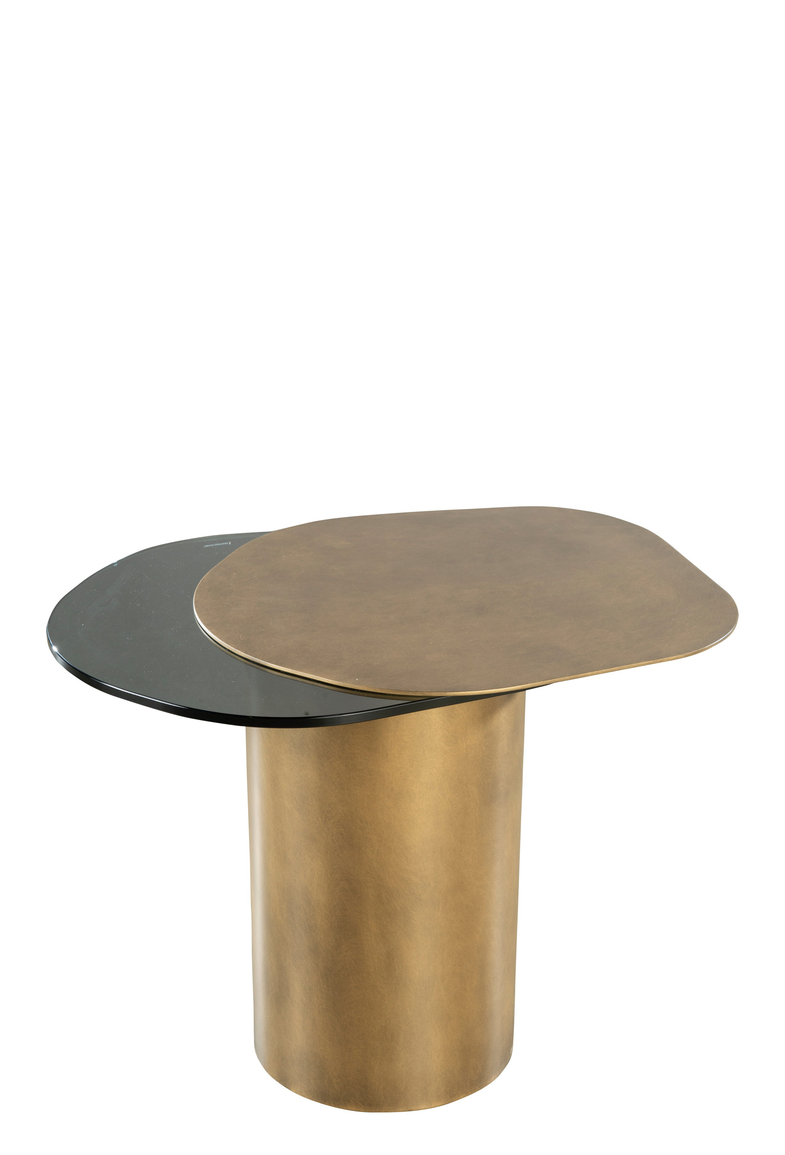 Wrought Studio™ Cerryn Modern Irregular End Table with Sculptural Free ...