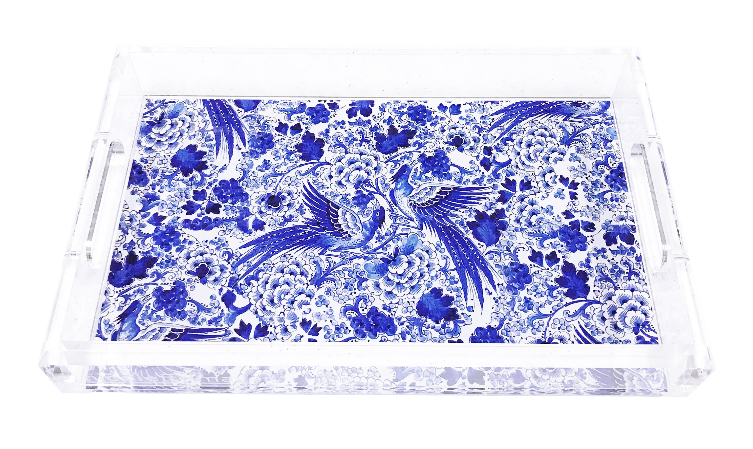 Nicolette Mayer Royal Delft Inspiration Acrylic Tray - Wayfair Canada