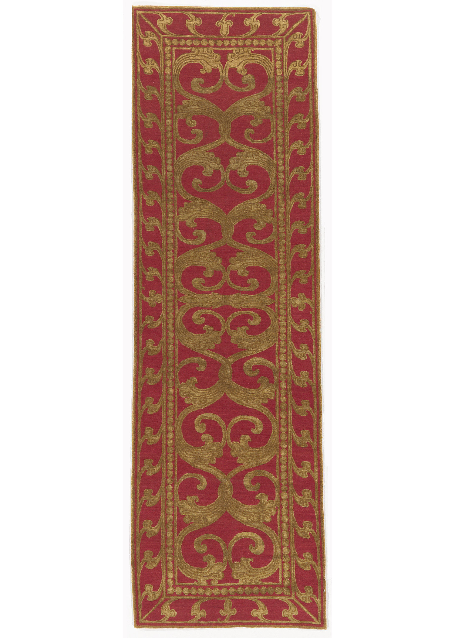 Odegard Carpets Sernangpa Hand-Knotted Area Rug in Red | Perigold