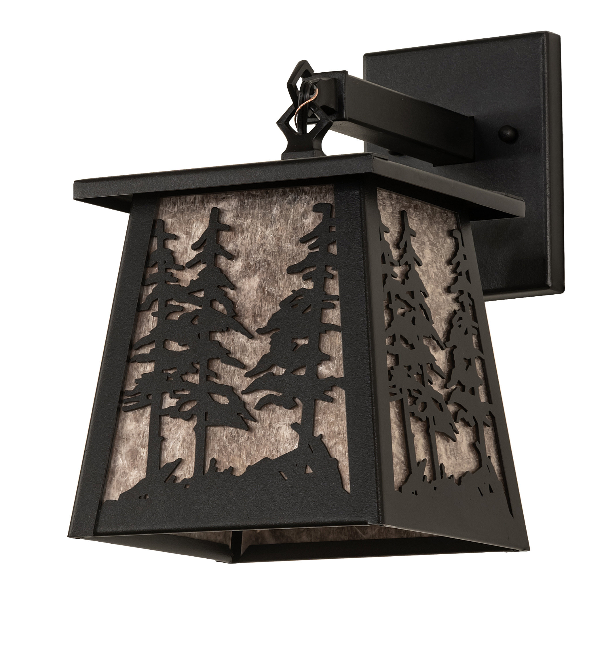 Loon Peak® Daymein Steel Armed Sconce | Wayfair