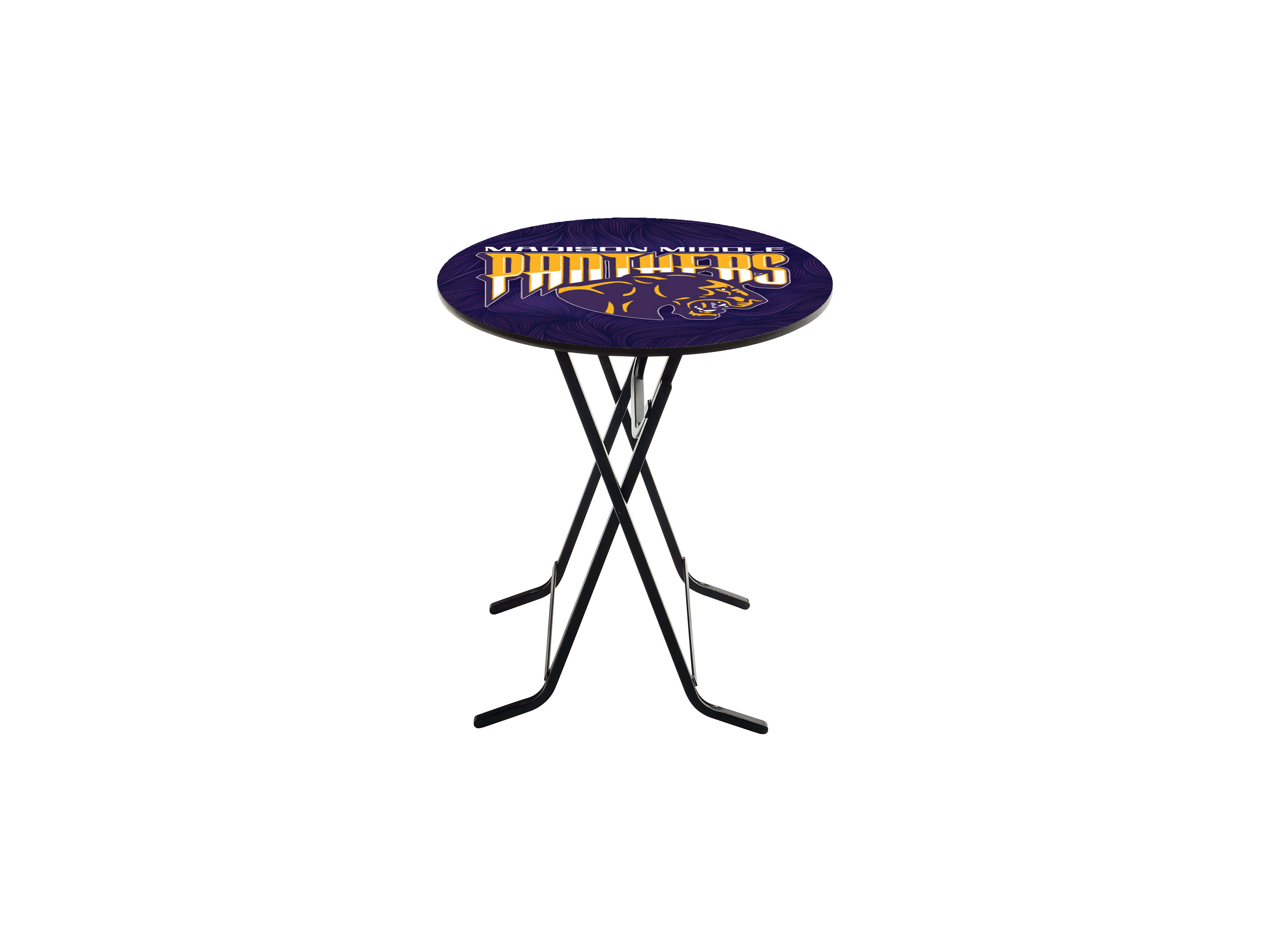 AmTab Manufacturing Corporation Social Table - X Base - Round | Wayfair