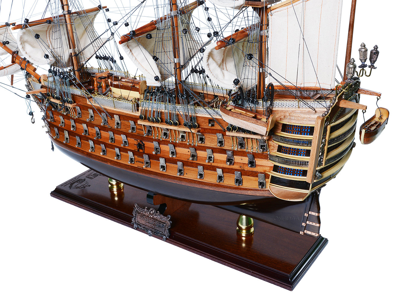 Old Modern Handicrafts HMS Victory Limited Edition Downwind Full Sails ...