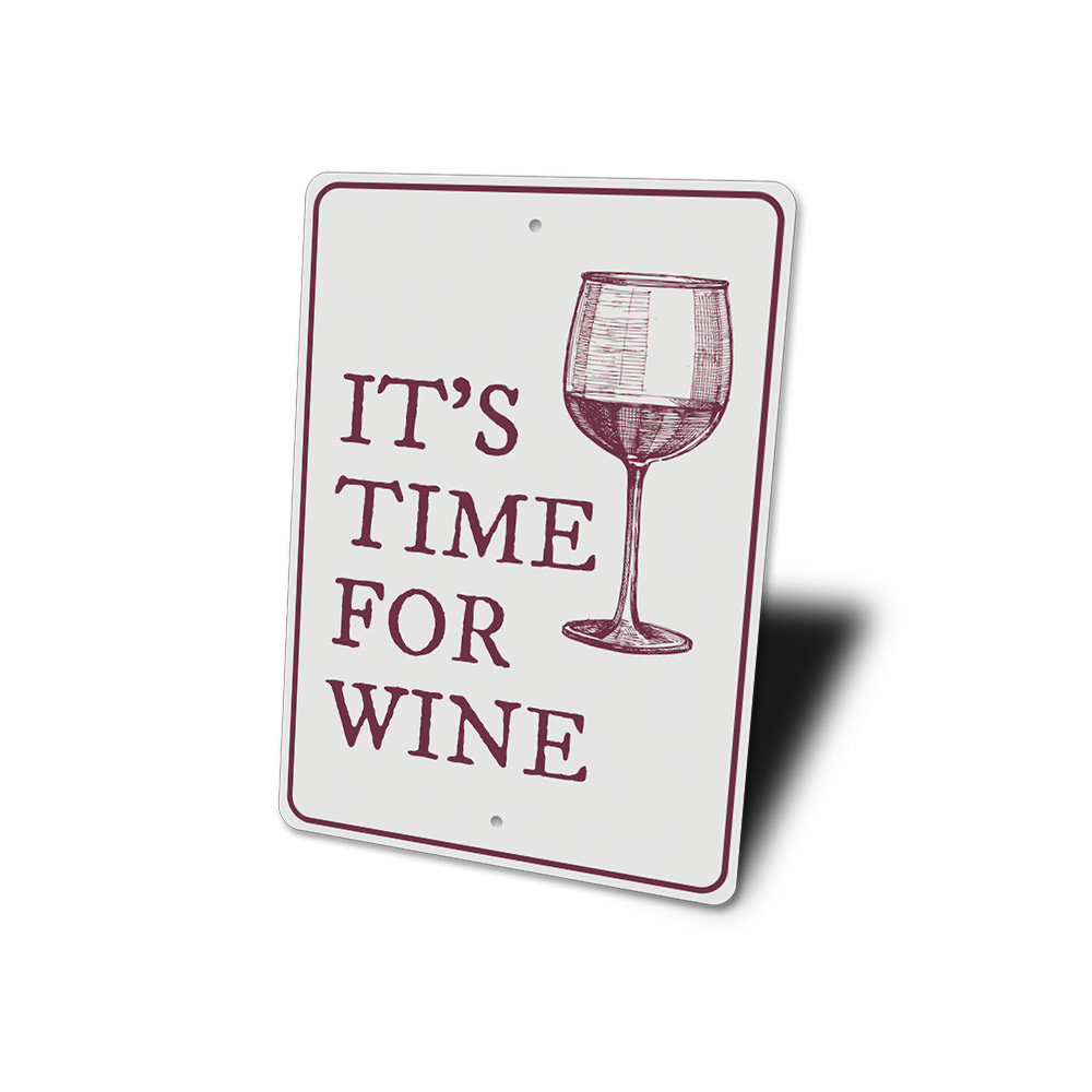 Lizton Sign Shop, Inc Wine Time Sign | Wayfair
