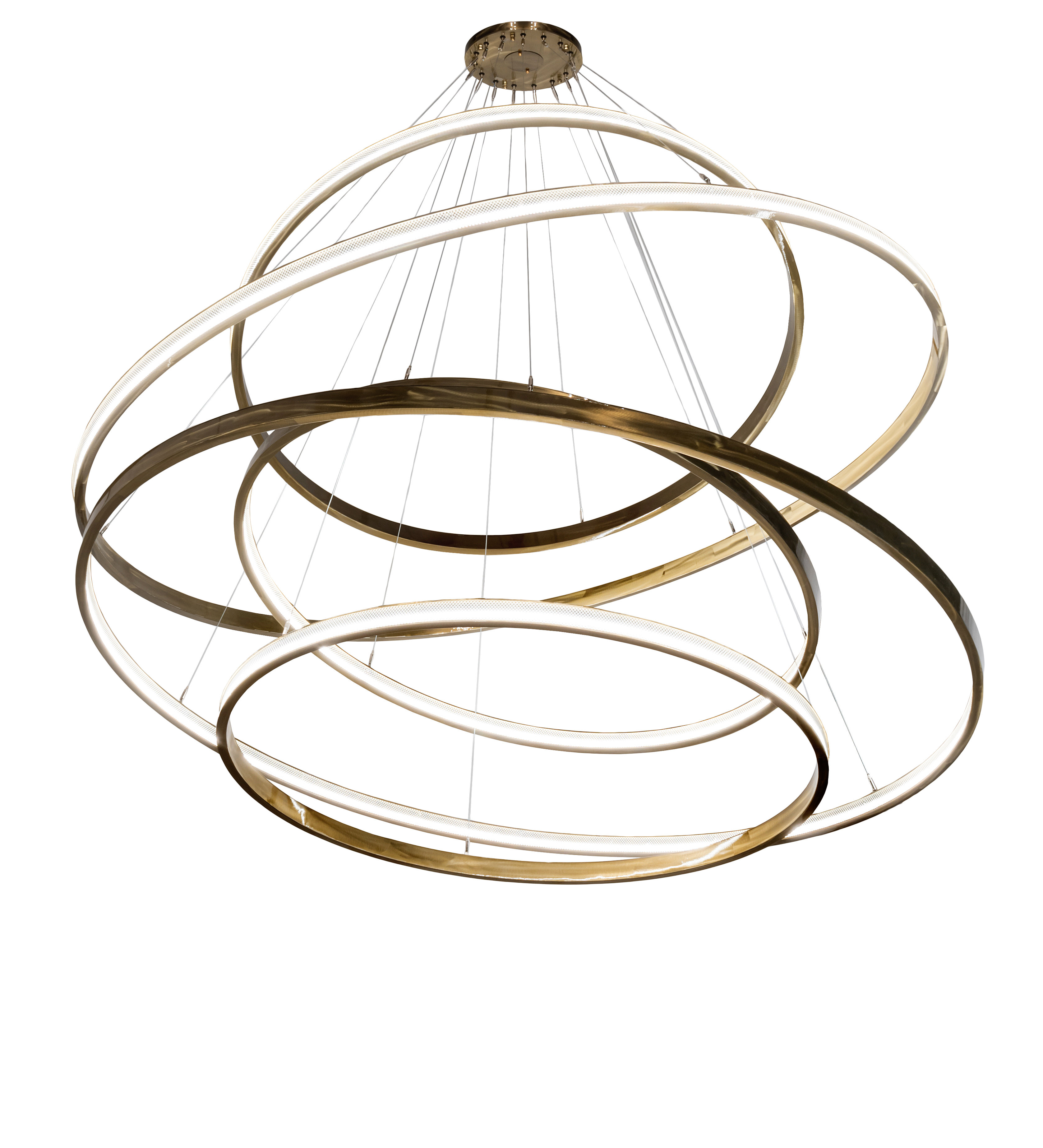 2nd Ave Lighting Unique Geometric LED Chandelier | Wayfair