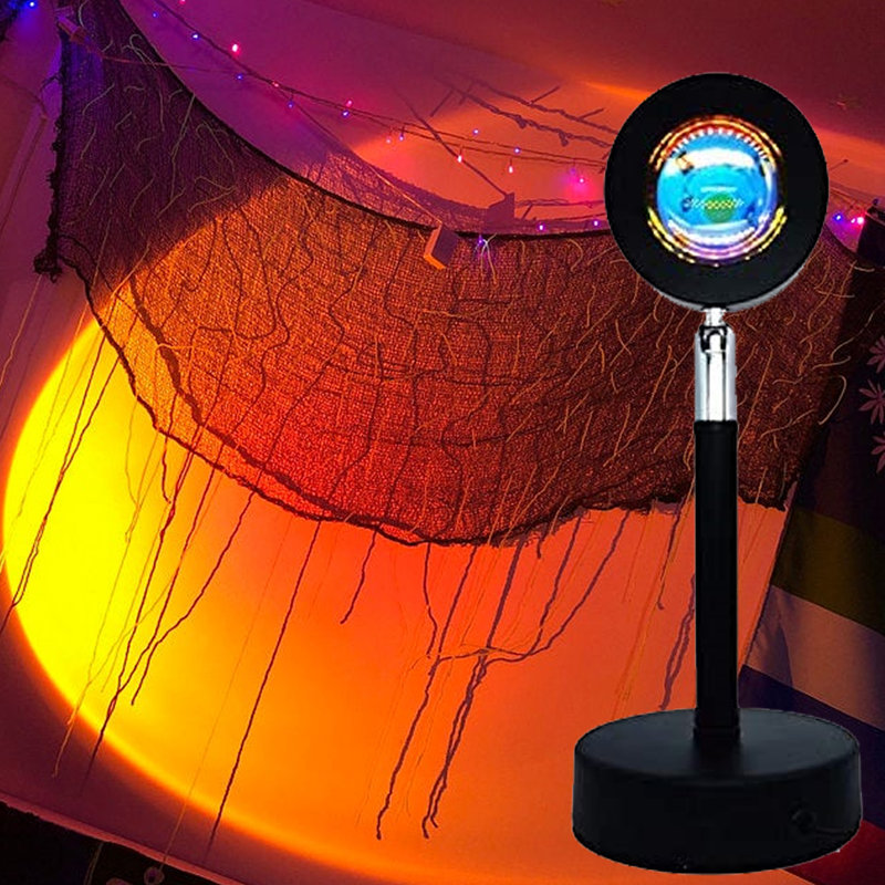 Wrought Studio Sunset Light Projector Led Table Lamp & Reviews | Wayfair