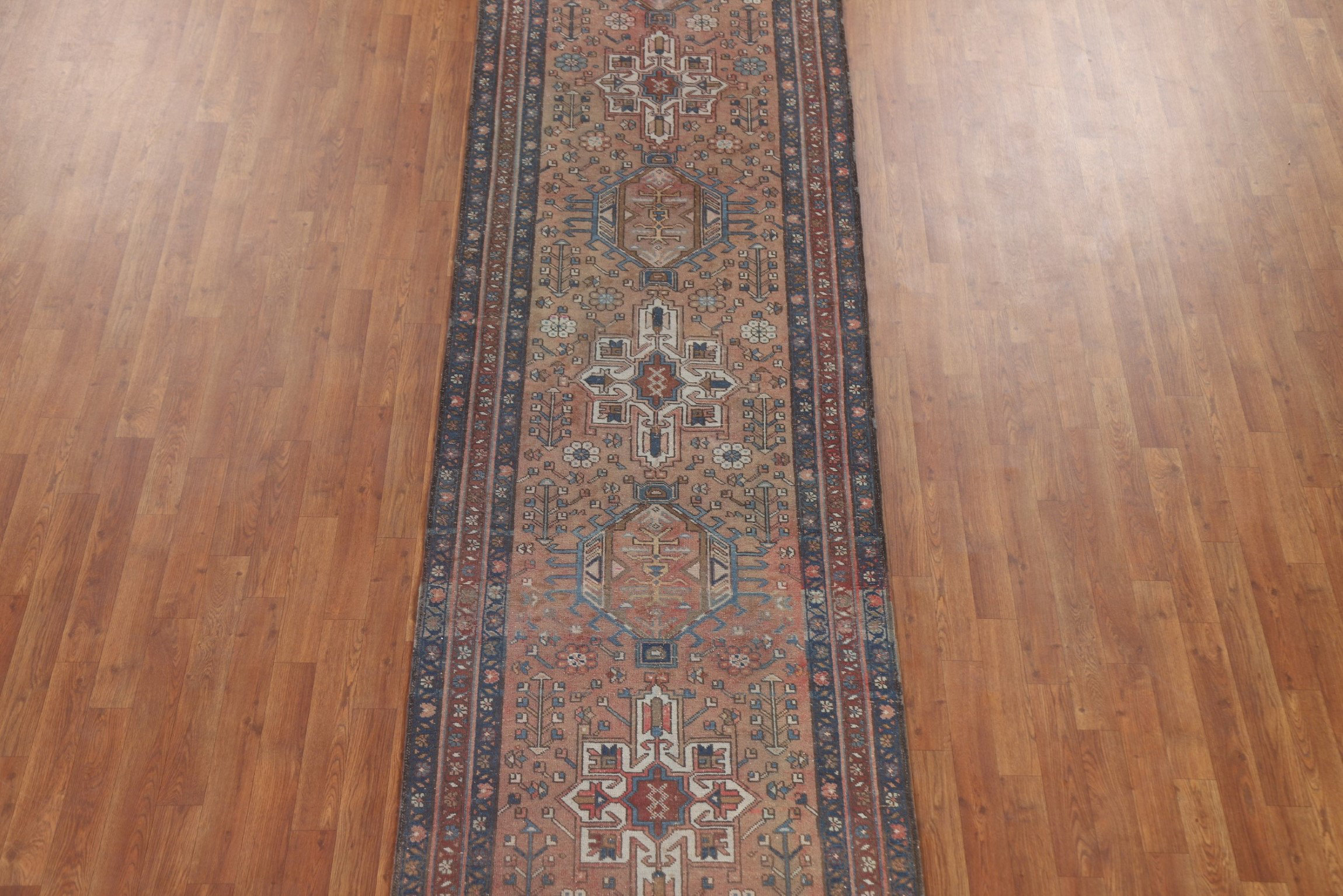 Bloomsbury Market Antique Traditional Vegetable Dye Rug 3x13 | Wayfair