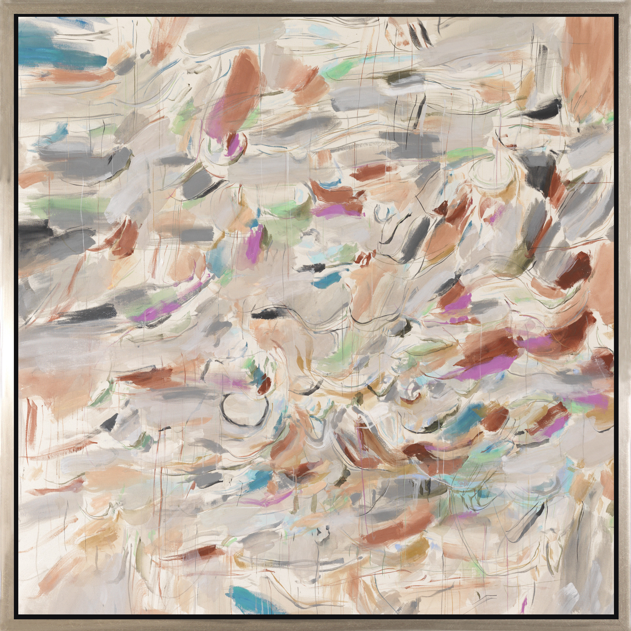 CHC Art, Inc. Dramatic Perception - Painting on Canvas - Wayfair Canada