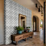 Ackland Galleria 8 in. X 8 in. Matte Porcelain Encaustic Floor and Wall ...