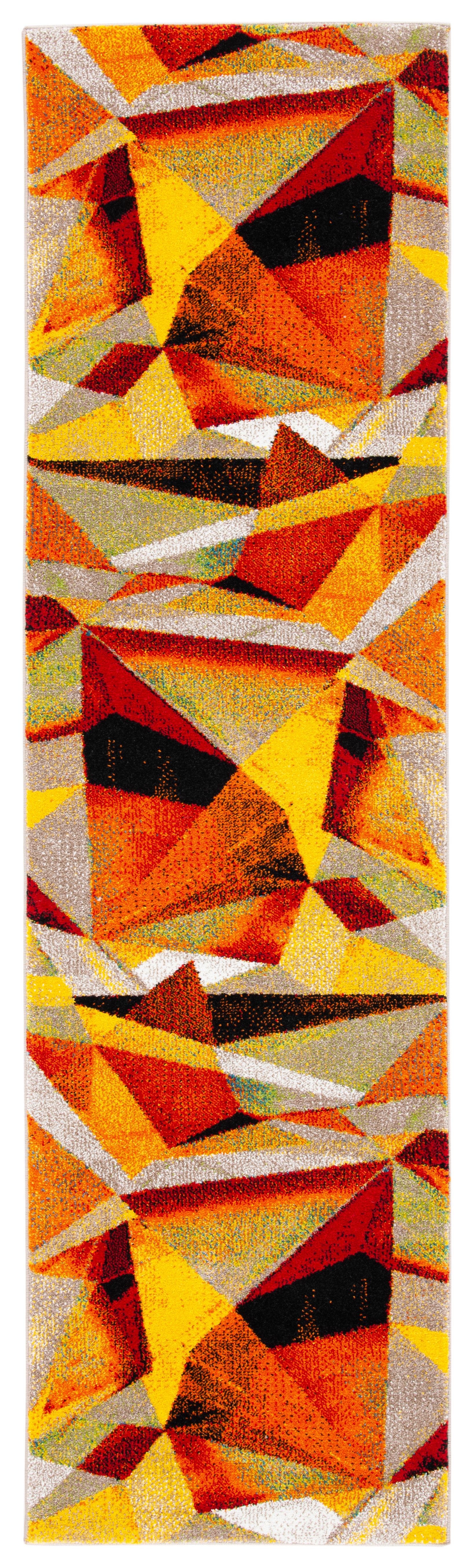 Wrought Studio Sarya Abstract Orange/Red Area Rug & Reviews - Wayfair ...