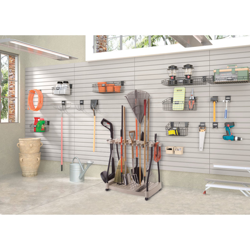 Suncast Tool Rack with Wheels & Reviews - Wayfair Canada