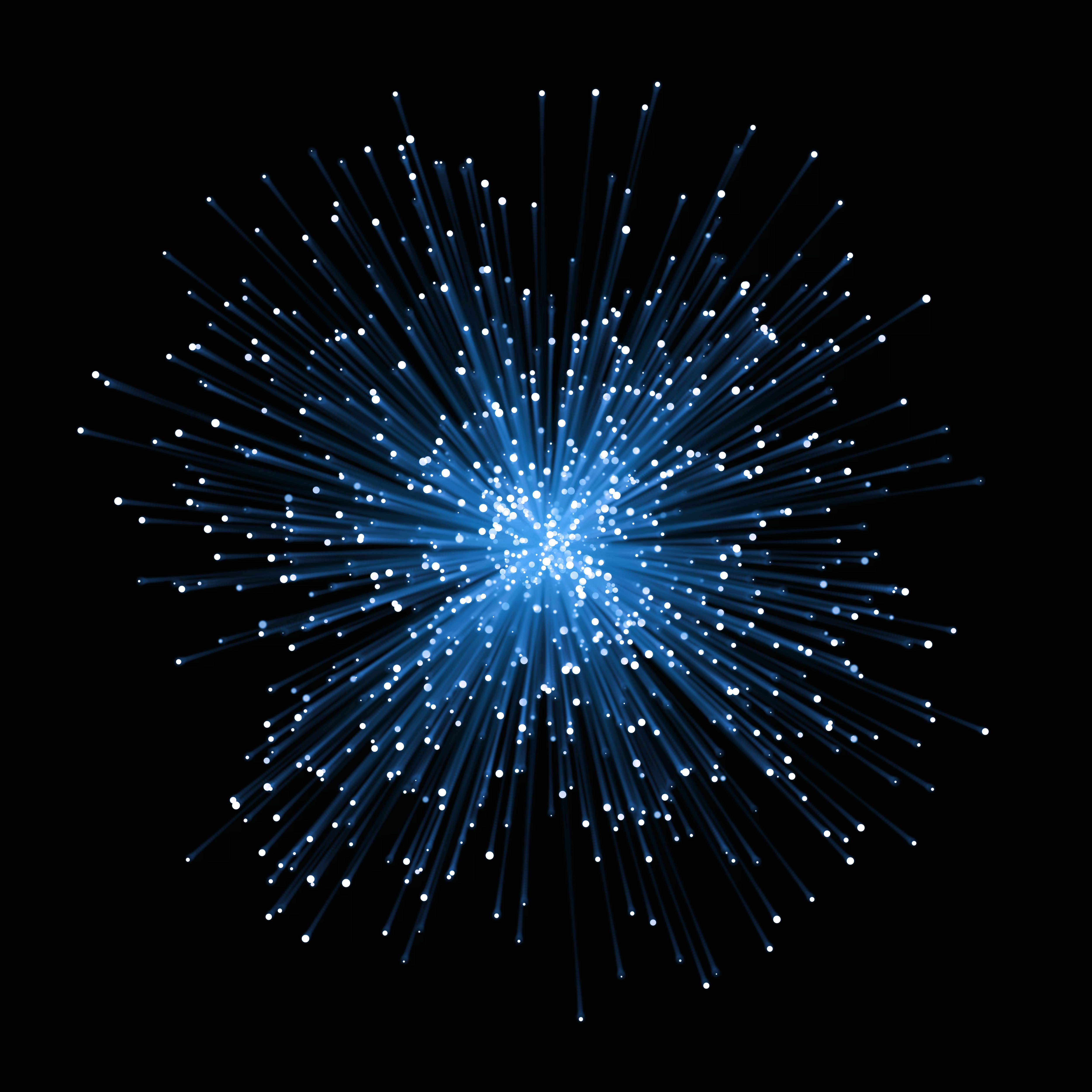 17 Stories Abstract Blue Neon Fractral Outburst Flash Background ...