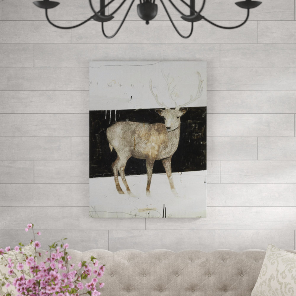 Chelsea Art Studio White Buck by Patrick Wright - Graphic Art - Wayfair ...
