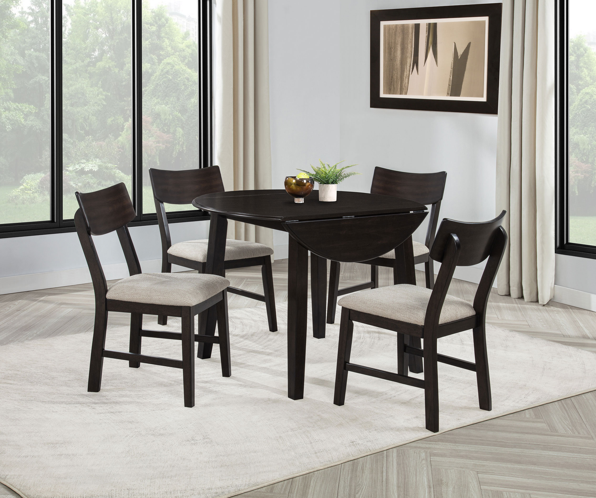 Red Barrel Studio® Rebecca 5-piece Pack Dining Table Set | Wayfair