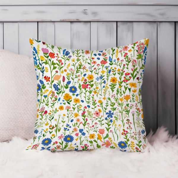 Brayden Studio® Delwayne Botanical Wildflowers in Spring II Plants and ...