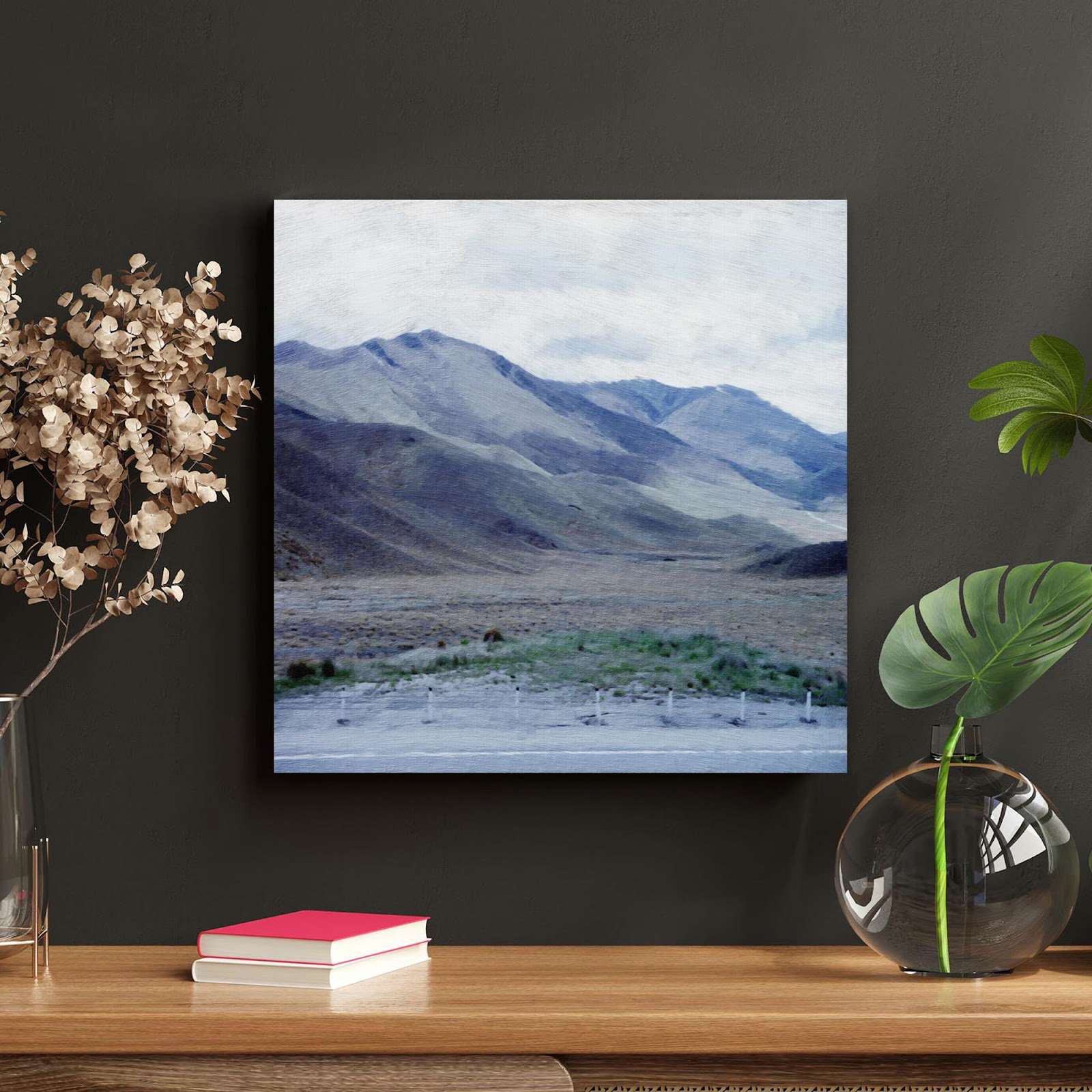 Latitude Run® Aerial Photography Of Mountains - 1 Piece Rectangle ...