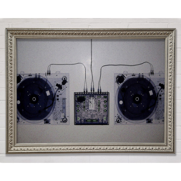 Bright Star Translucent Dj Console Mixer - Single Picture Frame Art ...
