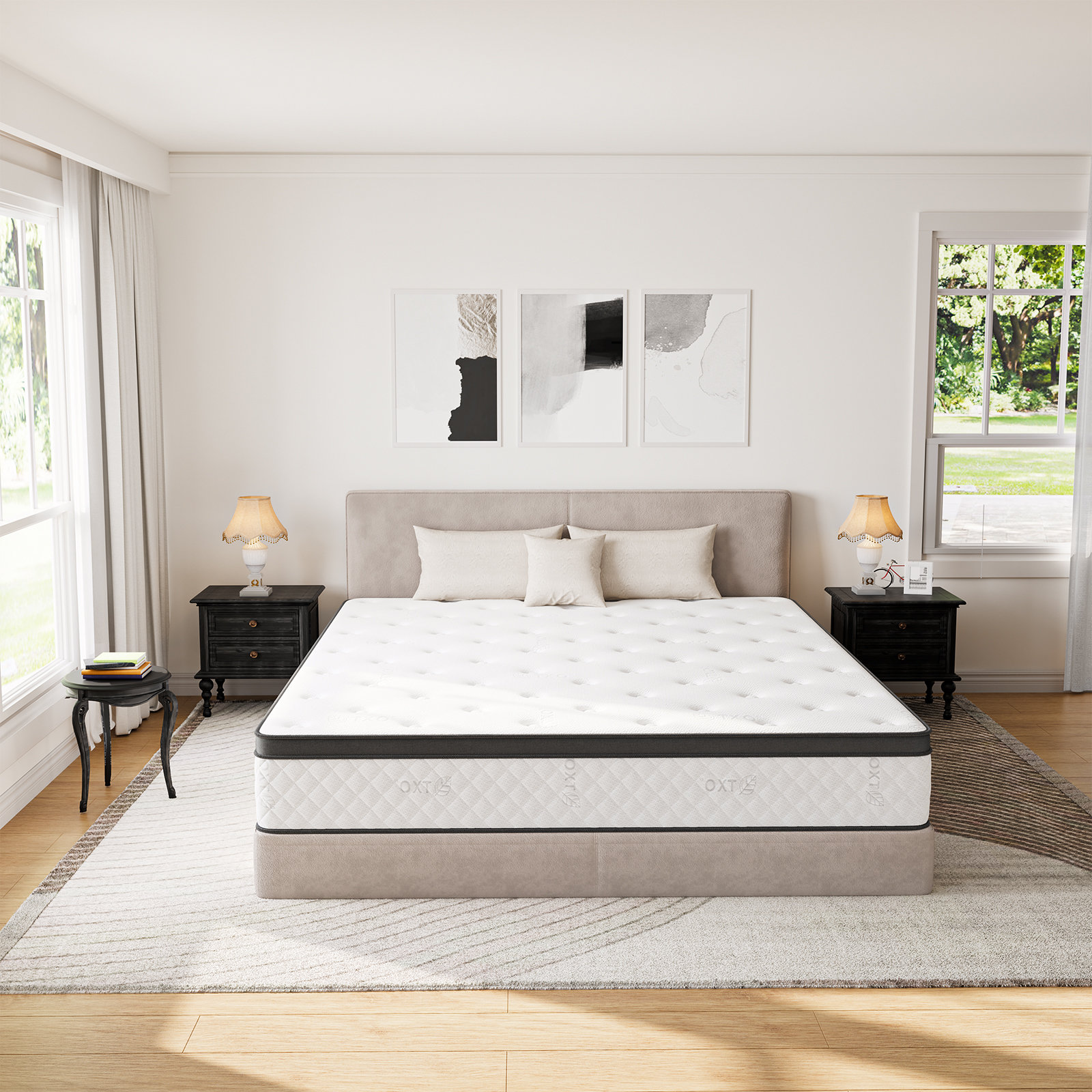 Wrought Studio 12" Plush Memory Foam Hybrid Mattresses - Wayfair Canada