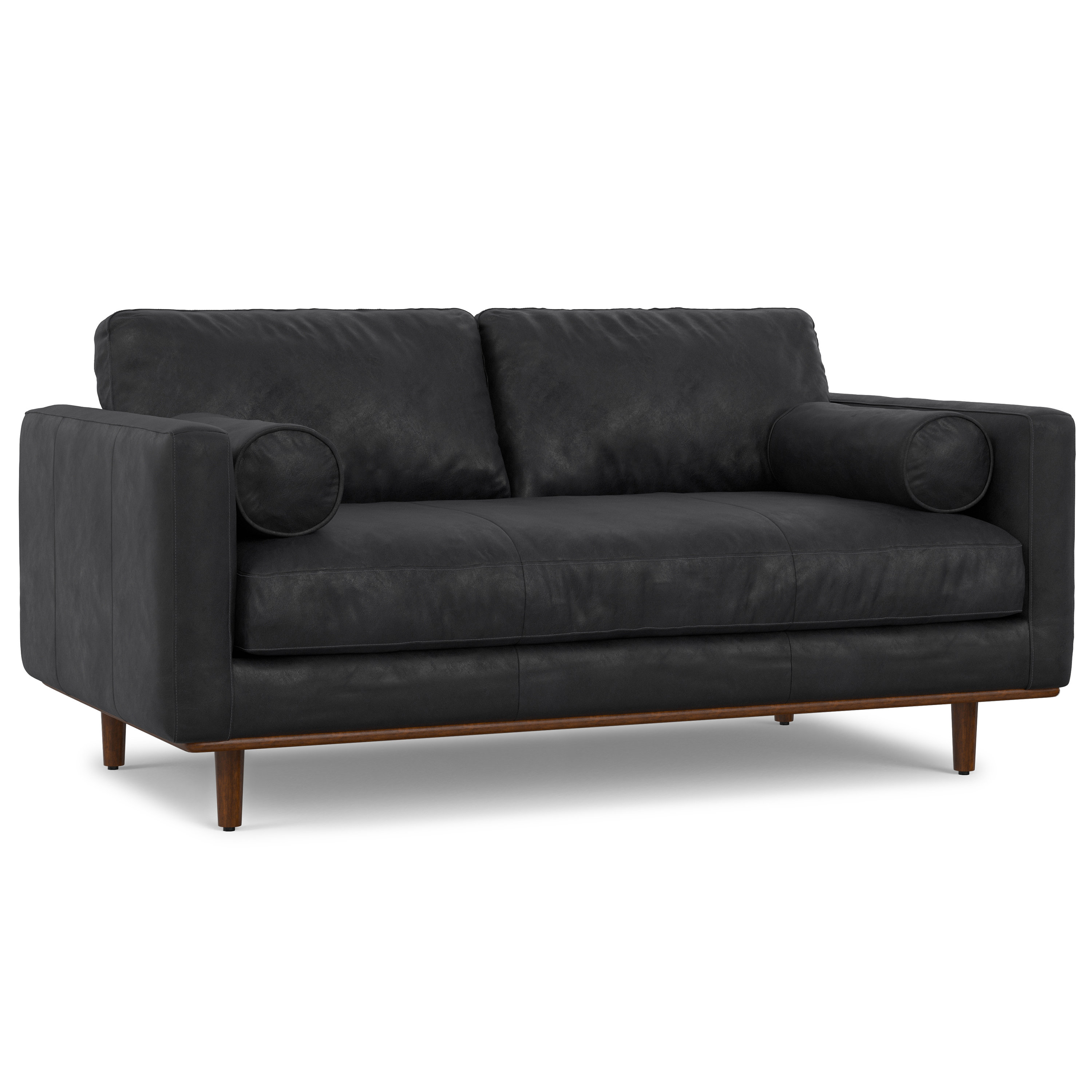 Simpli Home Morrison 72-Inch Sofa, Mid-Century Modern-Style Loveseat ...