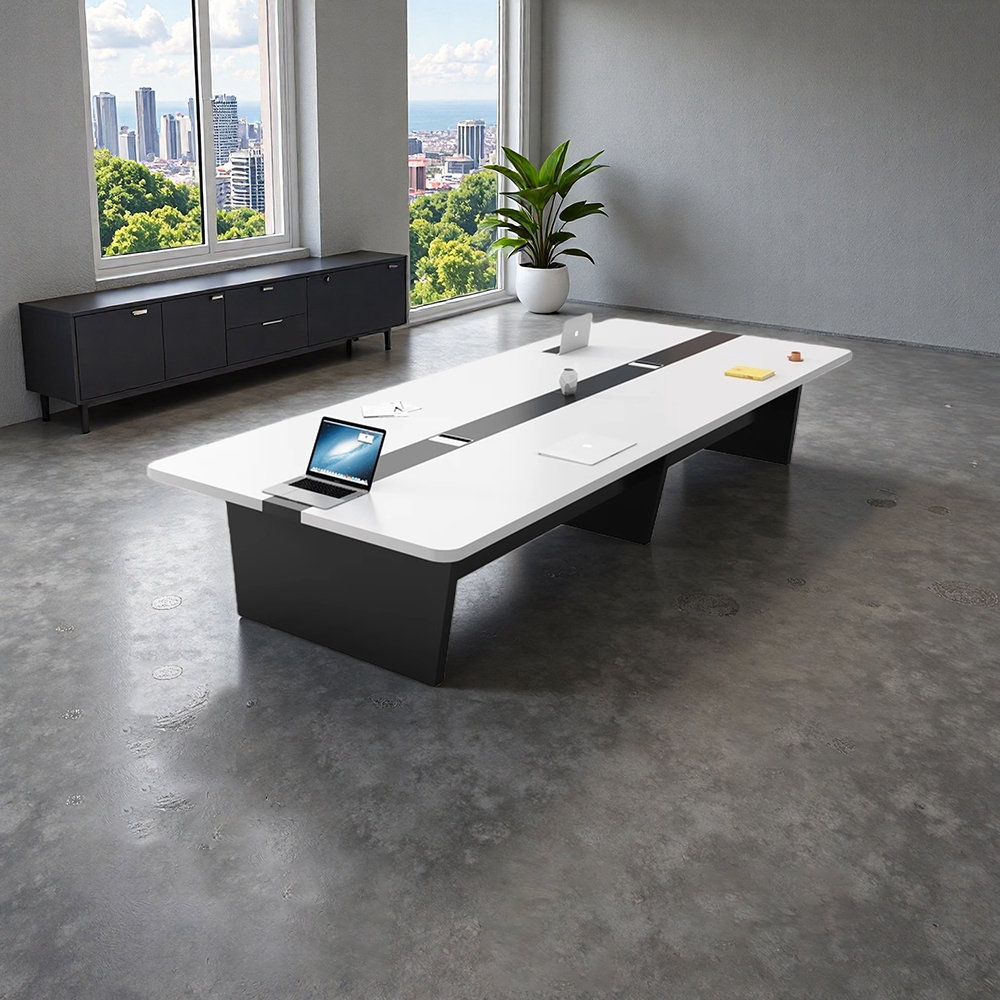 Animoe D Furniture Fashion Spacious Conference Table with Cable tray ...