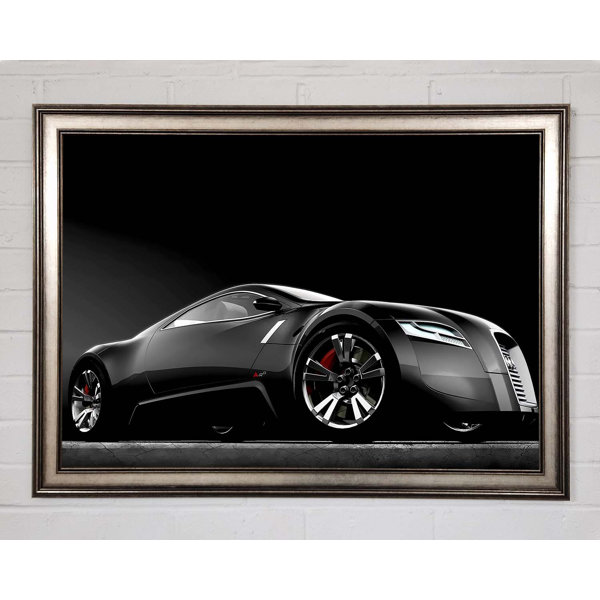 Brayden Studio Bugatti Concept Black - Single Picture Frame Art Print ...