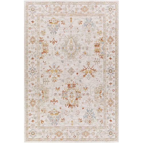 7' x 9' Ivory & Cream Area Rugs You'll Love | Wayfair