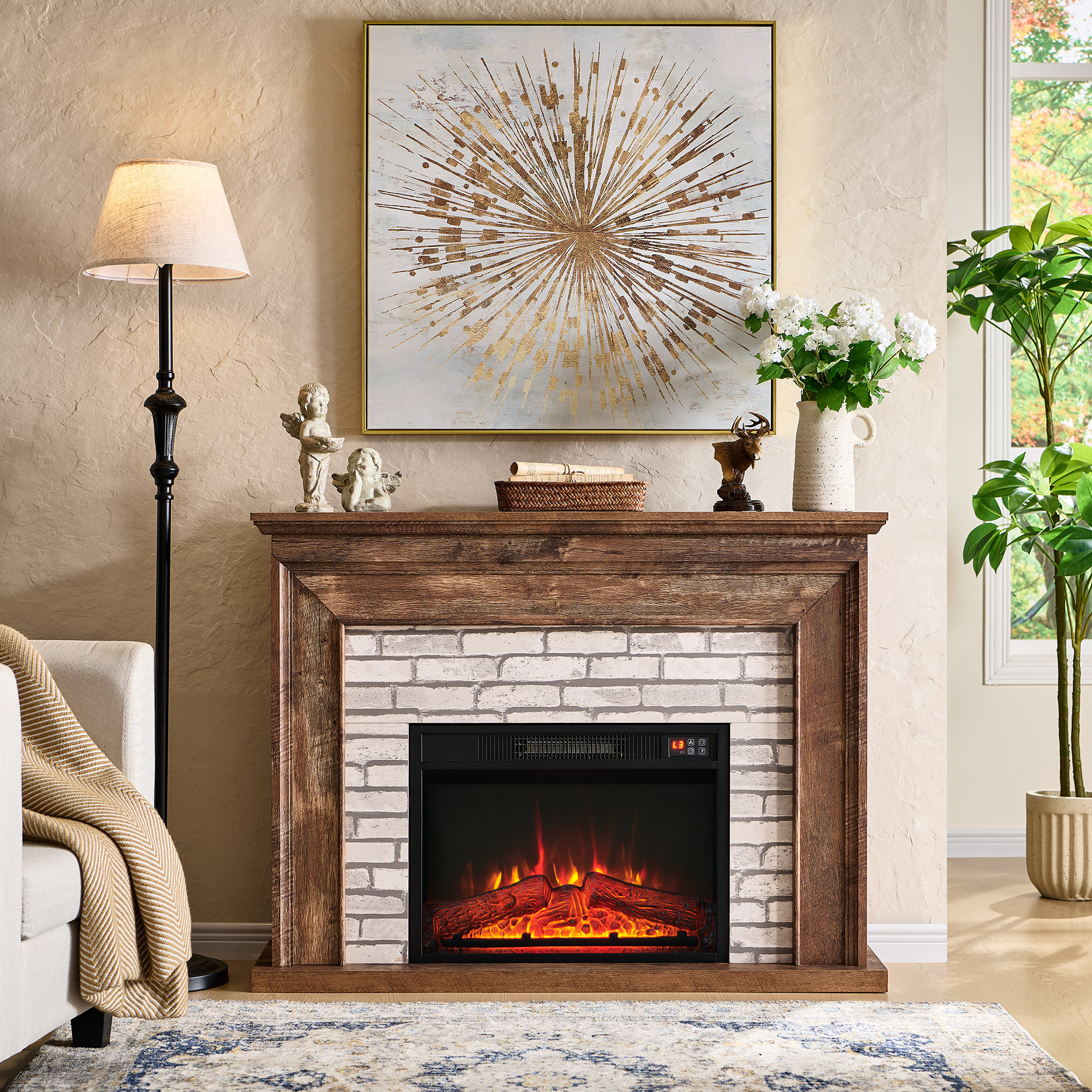Charlton Home Electric Fireplaces - Wayfair Canada