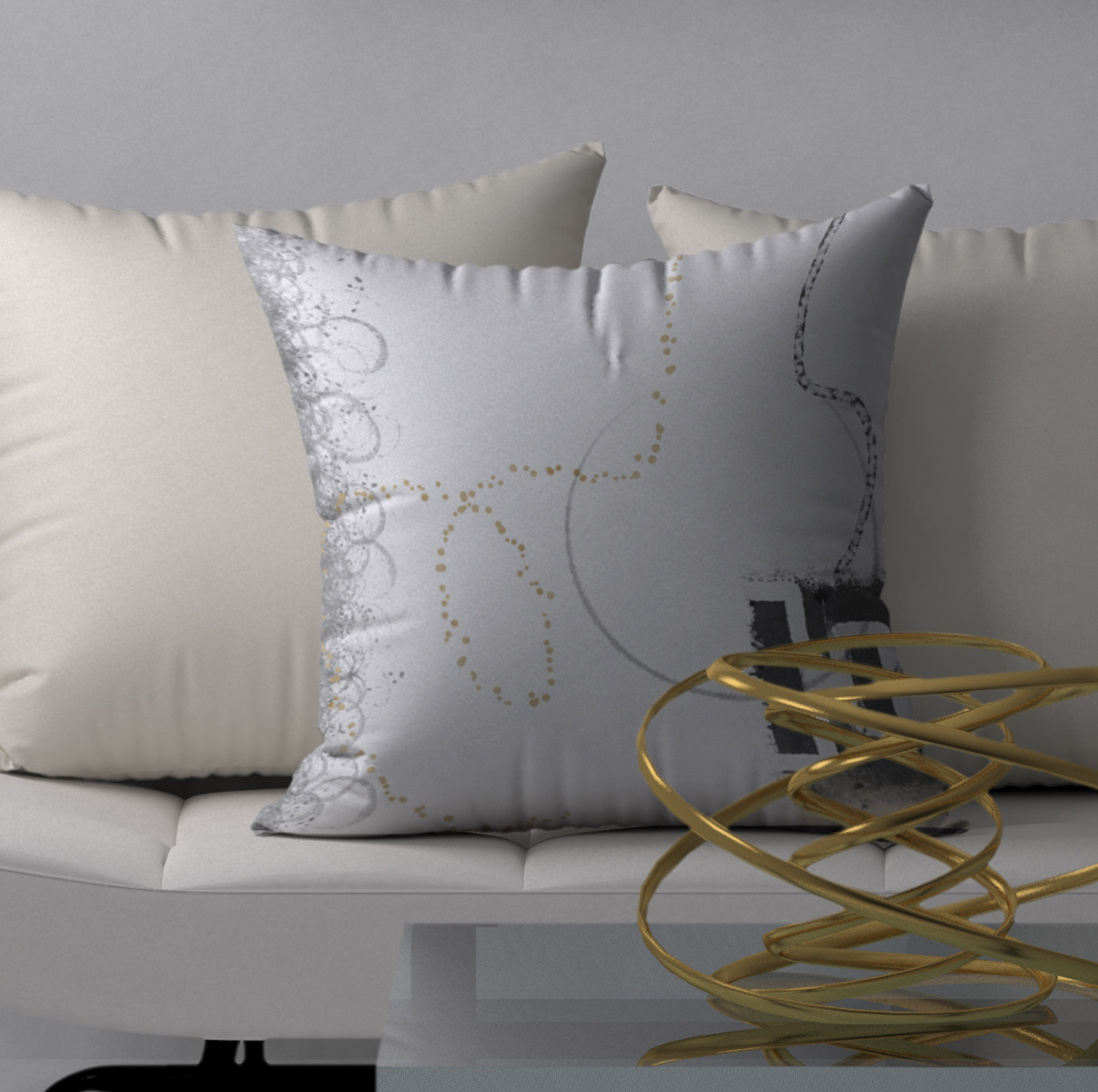 LeRoi Products Prime Rosy Square Pillow Cover & Insert | Wayfair