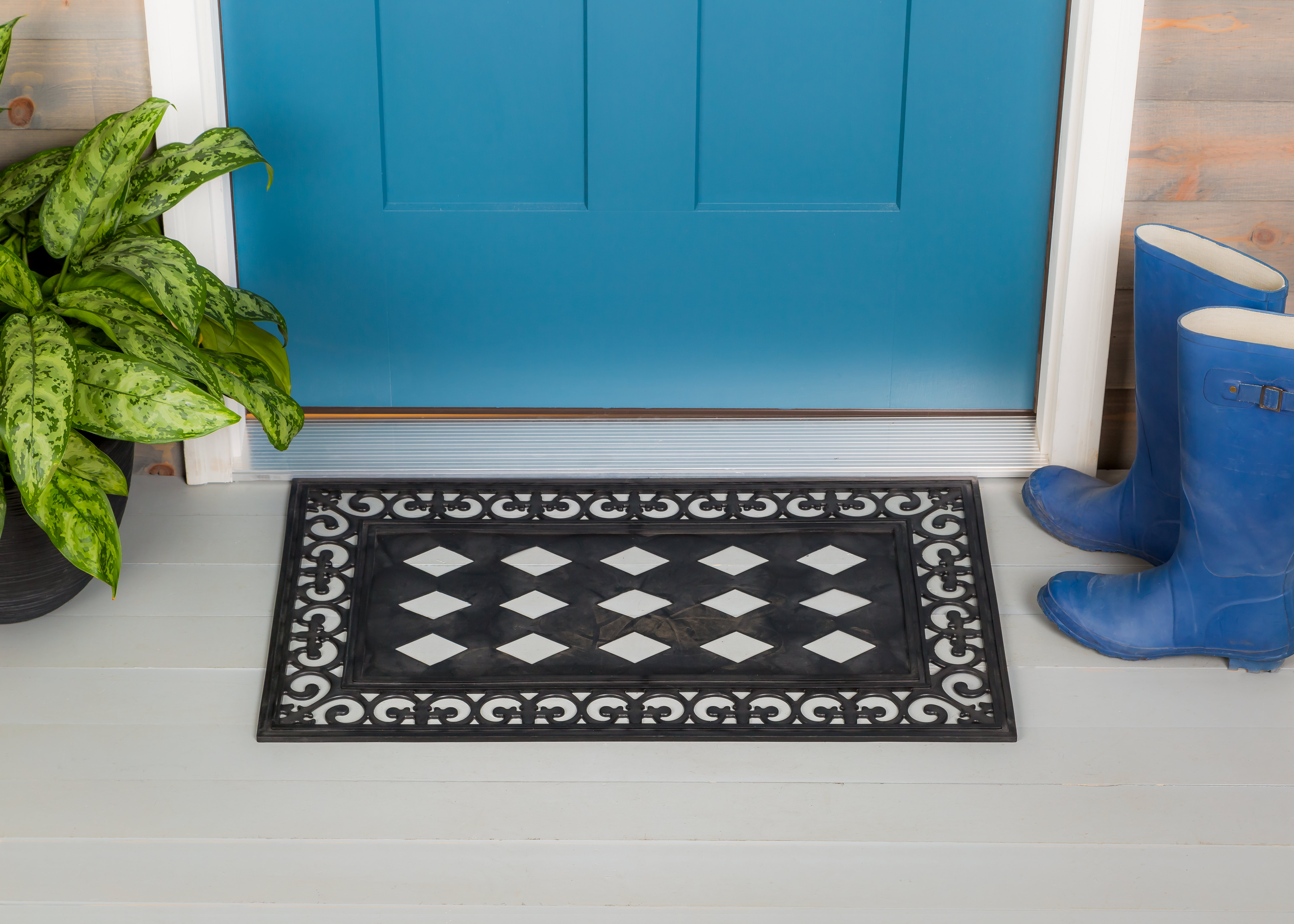 Evergreen Enterprises, Inc Sassafras 5 Piece Insert Mat Set with 4 ...