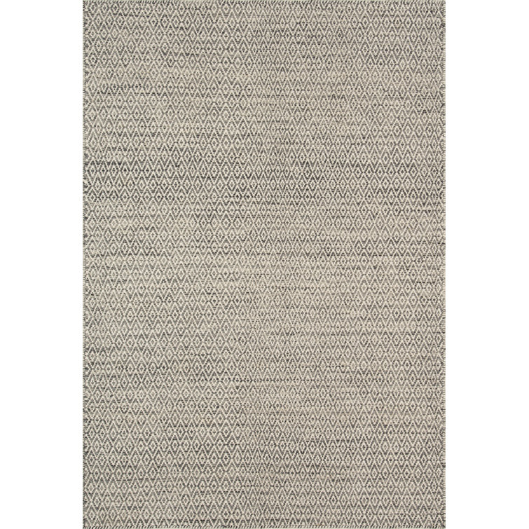 George Oliver Sylvie Flatweave Wool Geometric Rug & Reviews | Wayfair