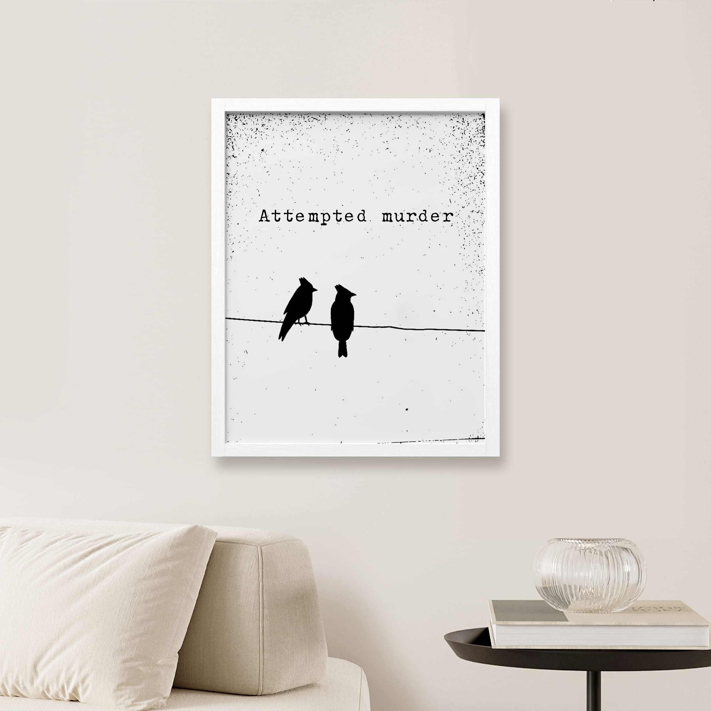 SIGNLEADER Attempted Murder Minimalism Classics Book Covers Literature ...