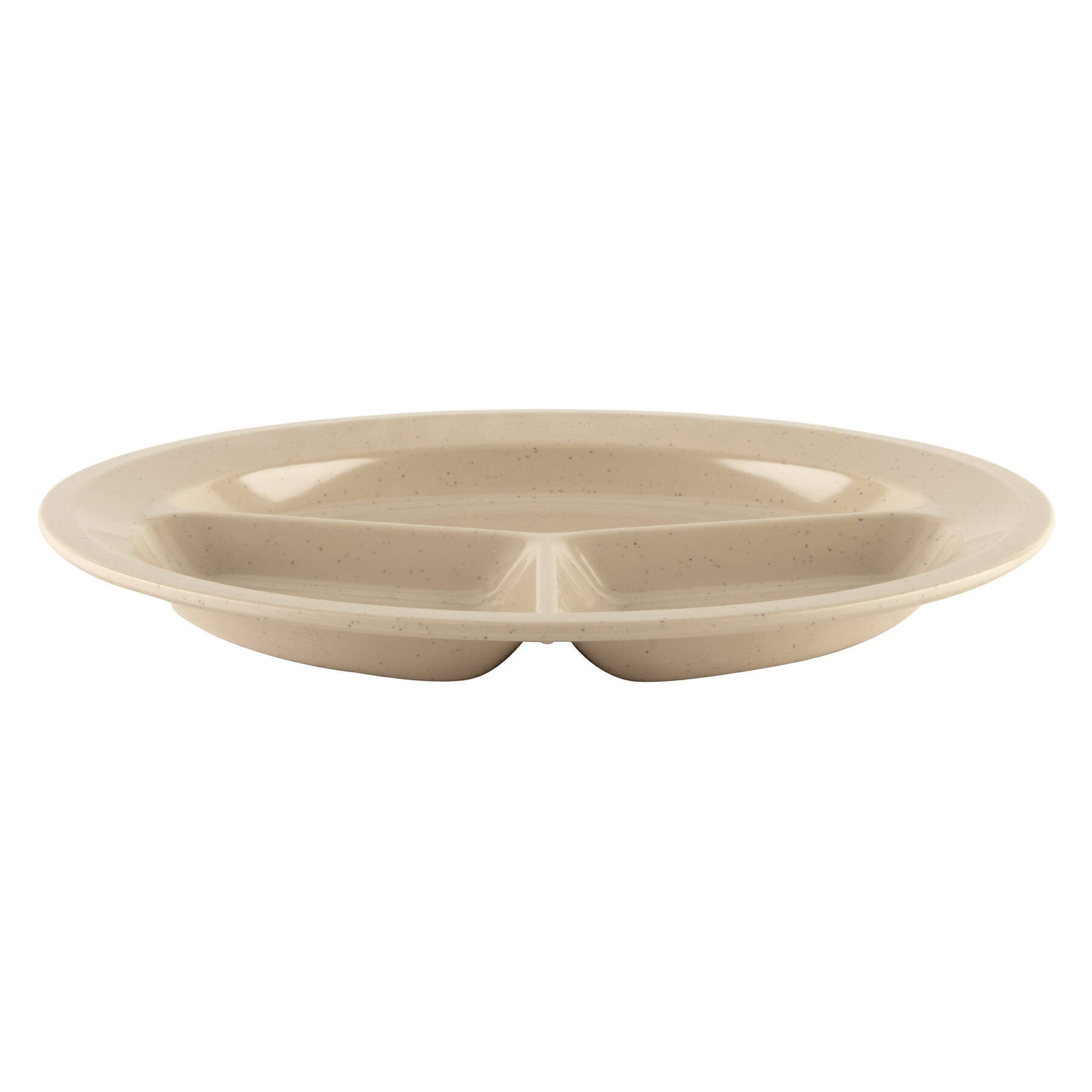 G.E.T. Heavy-Duty 3 Compartment Plastic Divided Compartment Plates ...