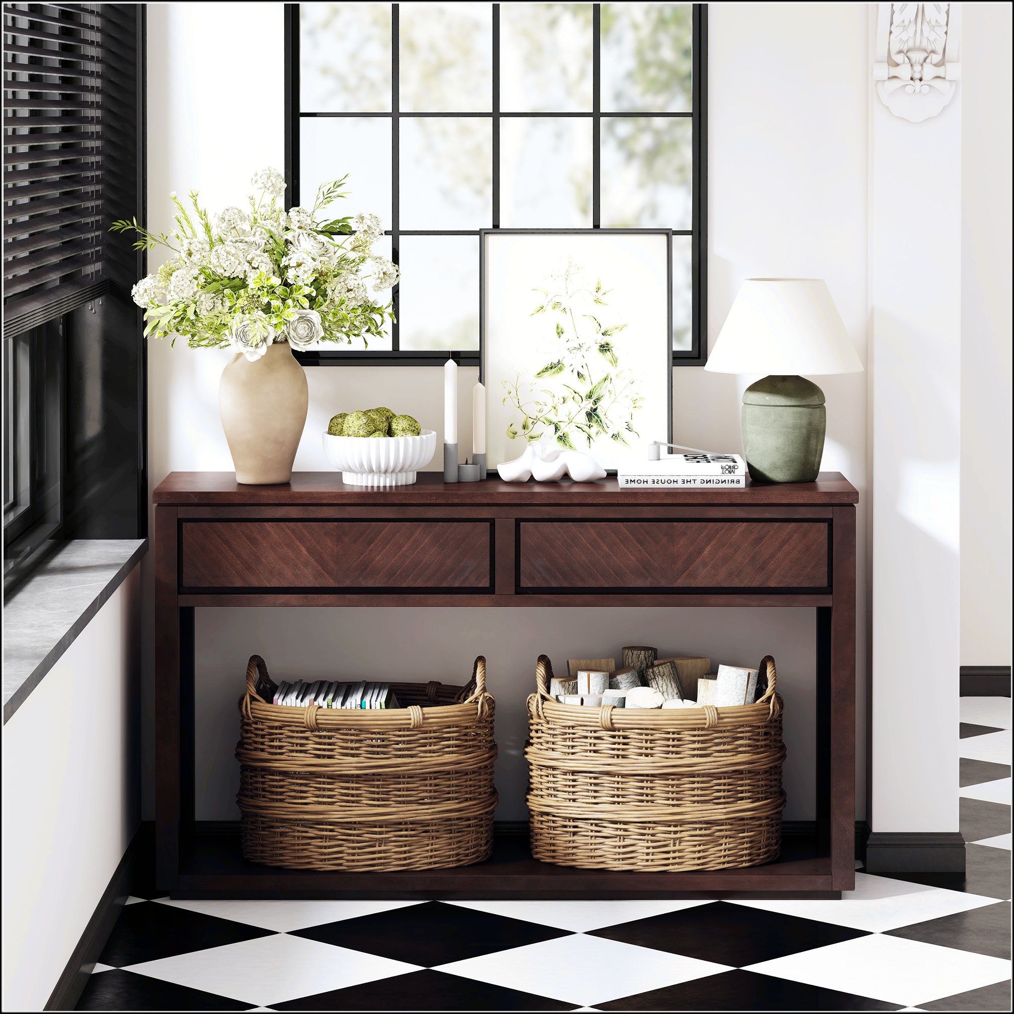 Latitude Run® 55" Console Table - Wayfair Canada