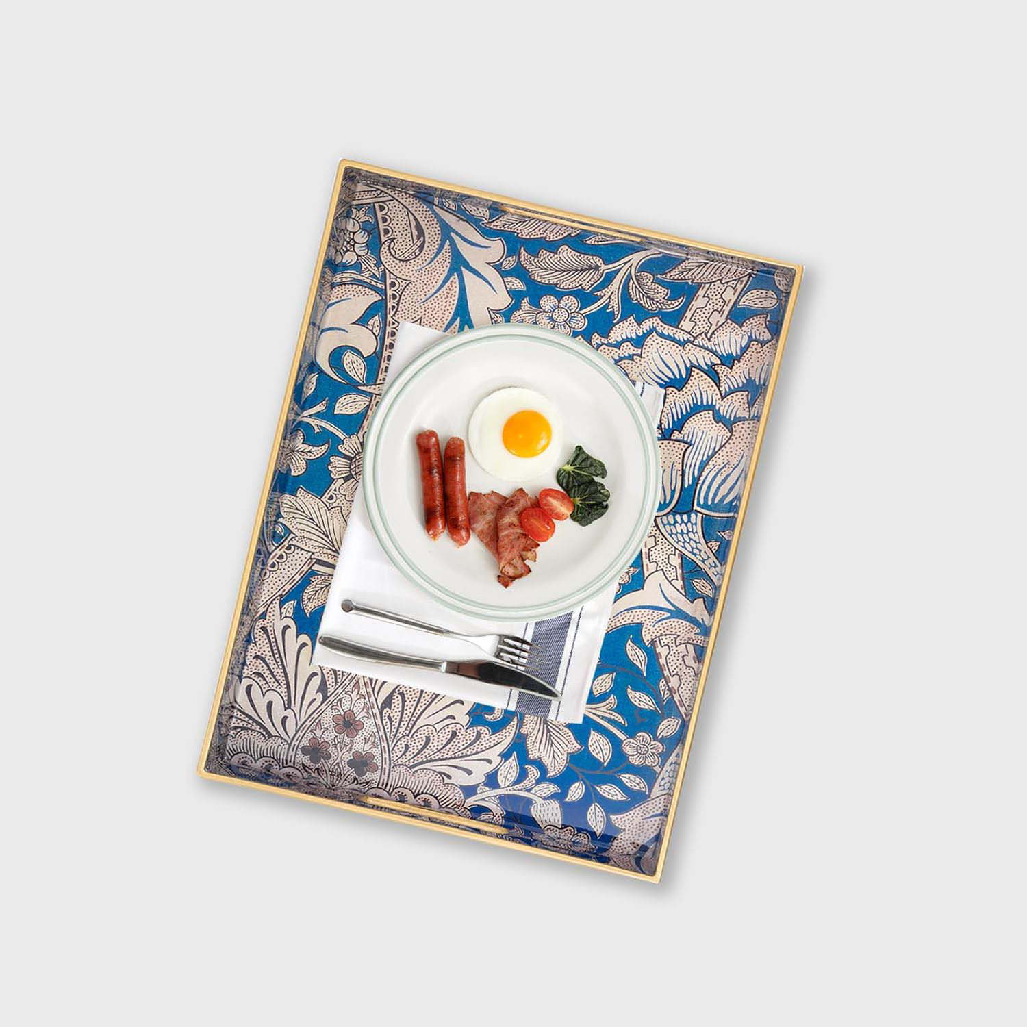 Alcott Hill® Coffee Table Trays For Living Room Serving Tray With ...