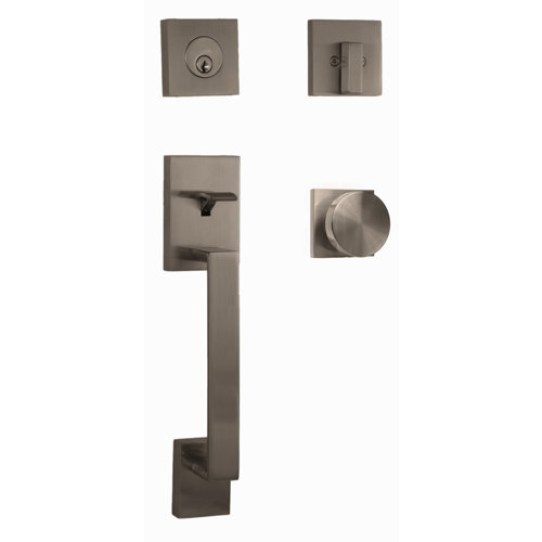 Weslock Handle With Knob And Deadbolt Reversible Entry Set & Reviews ...