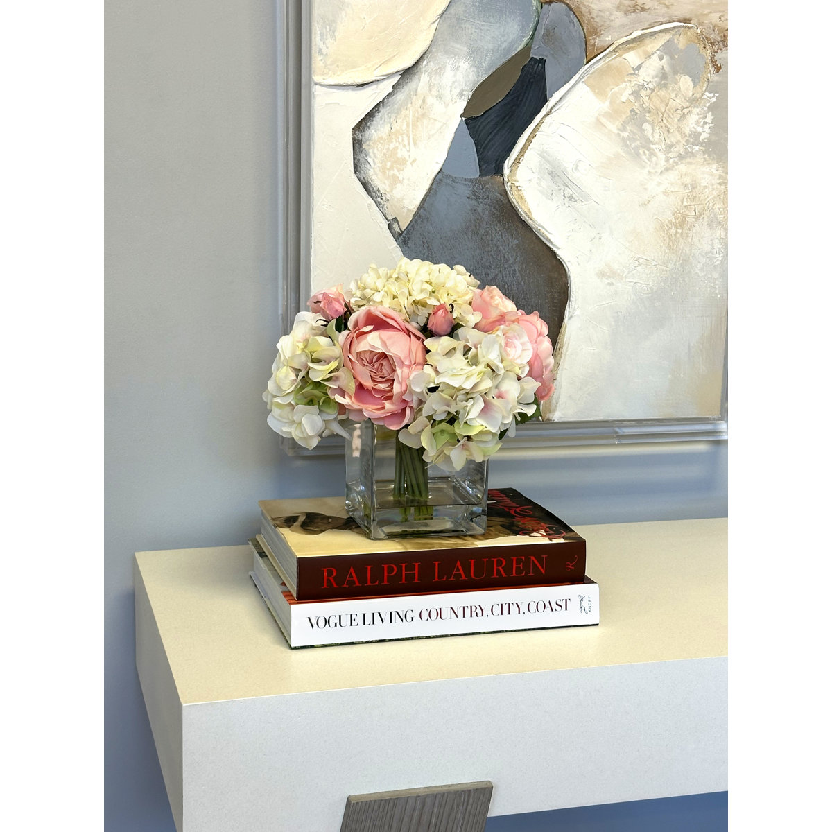 Creative Displays, Inc. Spring Additions Pink & White Assorted Rose in ...