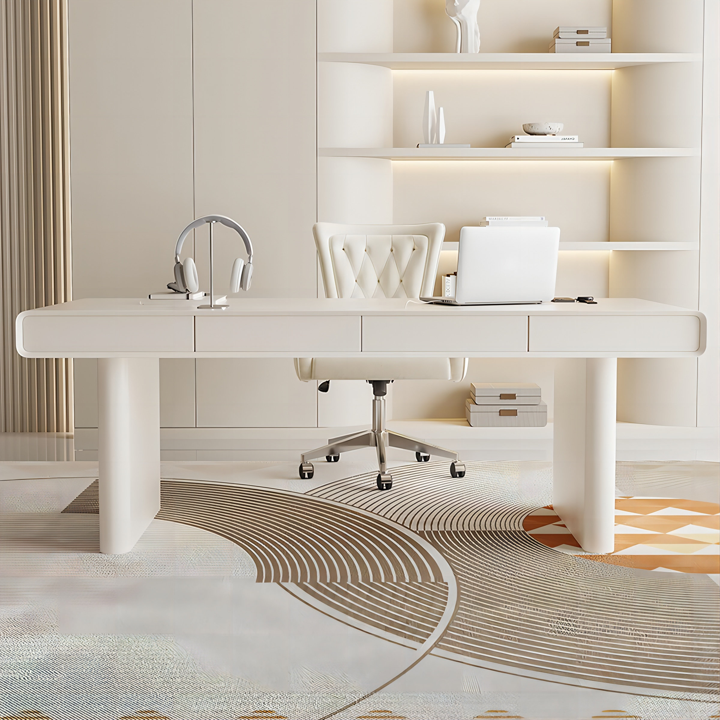 Hokku Designs Maruta Rectangle Writing Desk | Wayfair