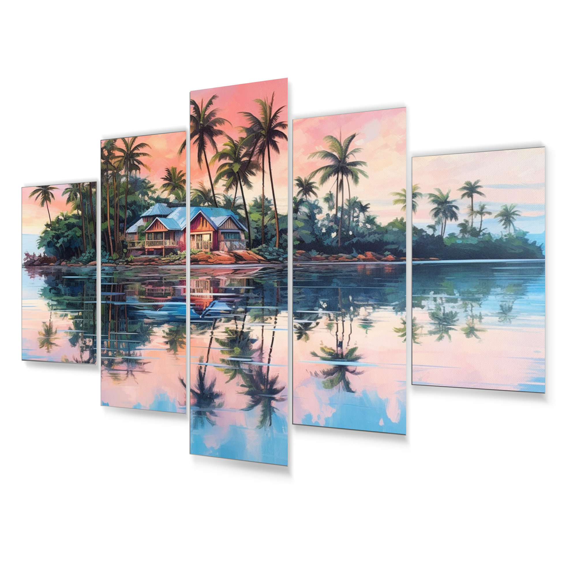 DesignArt Seaside Magic " Seaside Magic " 5 - Pieces - Wayfair Canada