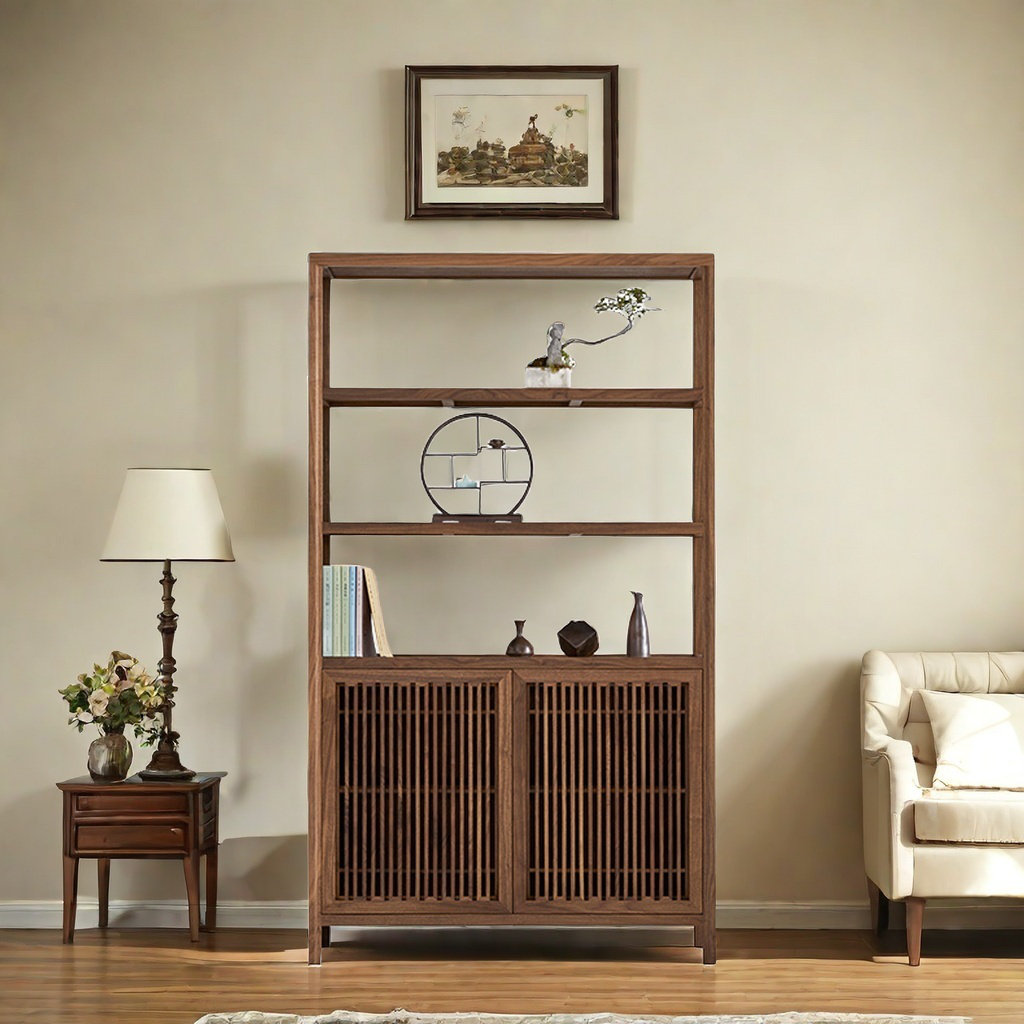 Atta Avenue Zen New Chinese Bookcase | Wayfair
