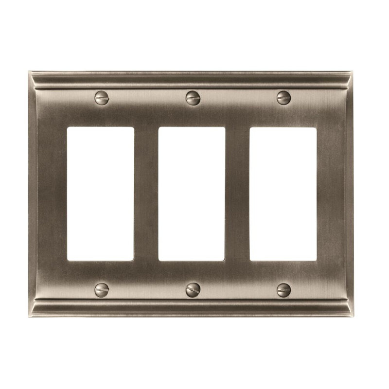 Amerock Candler 3-Gang Rocker Wall Plate & Reviews | Wayfair