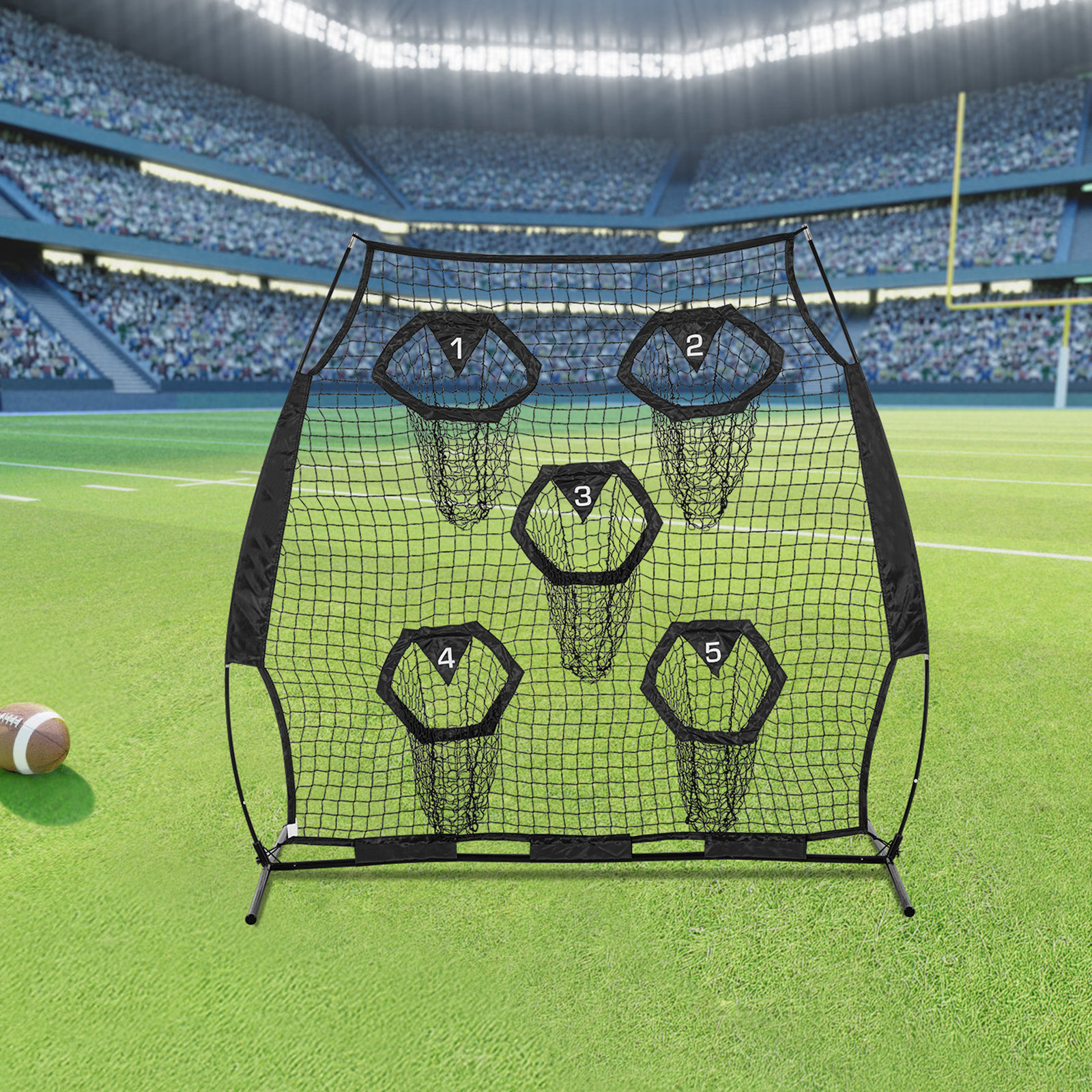 VEVOR Filet d'entraînement 6 pi x 6 pi Football Trainer - Wayfair Canada