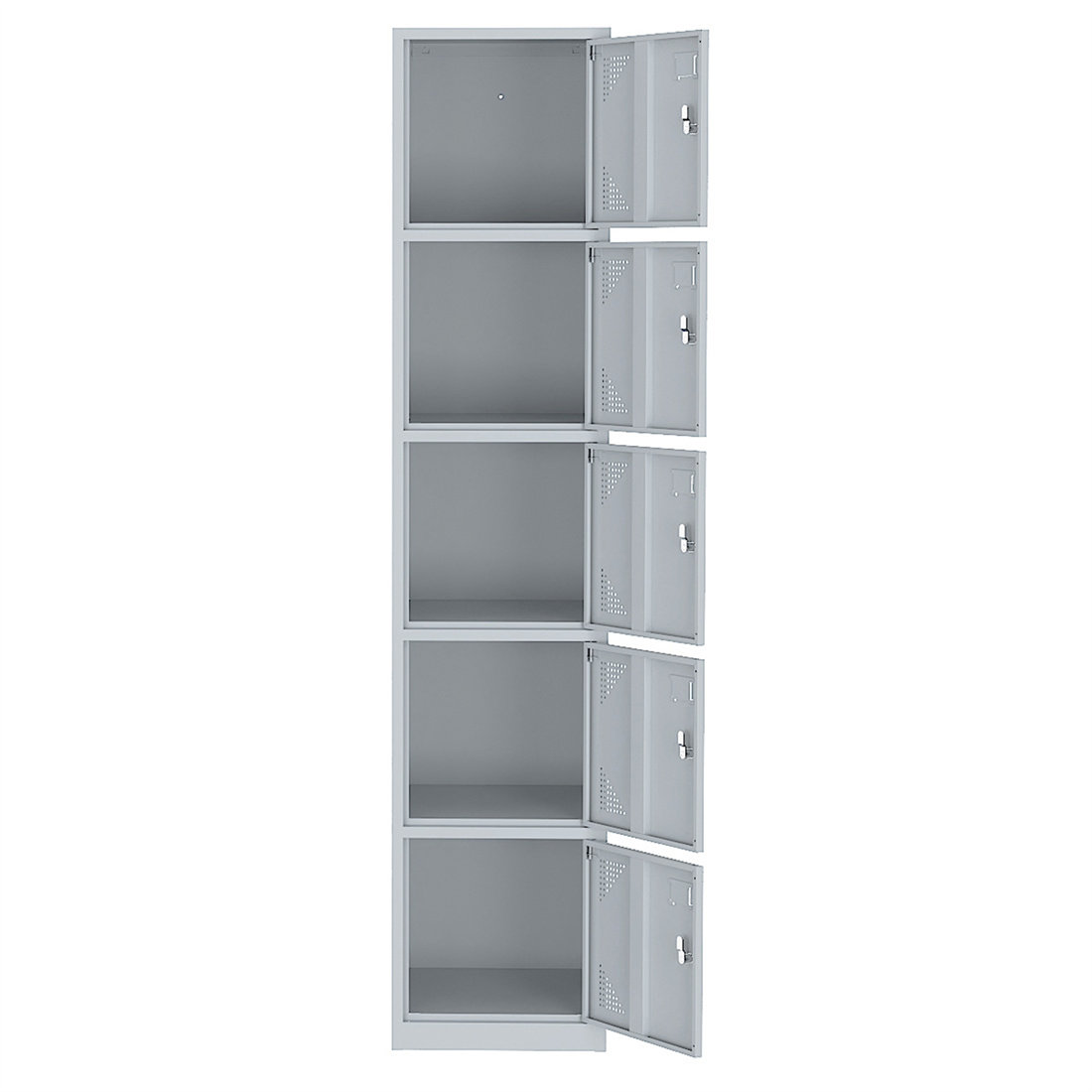 Inbox Zero Johvanna Steel 5 - Door Accent Cabinet | Wayfair