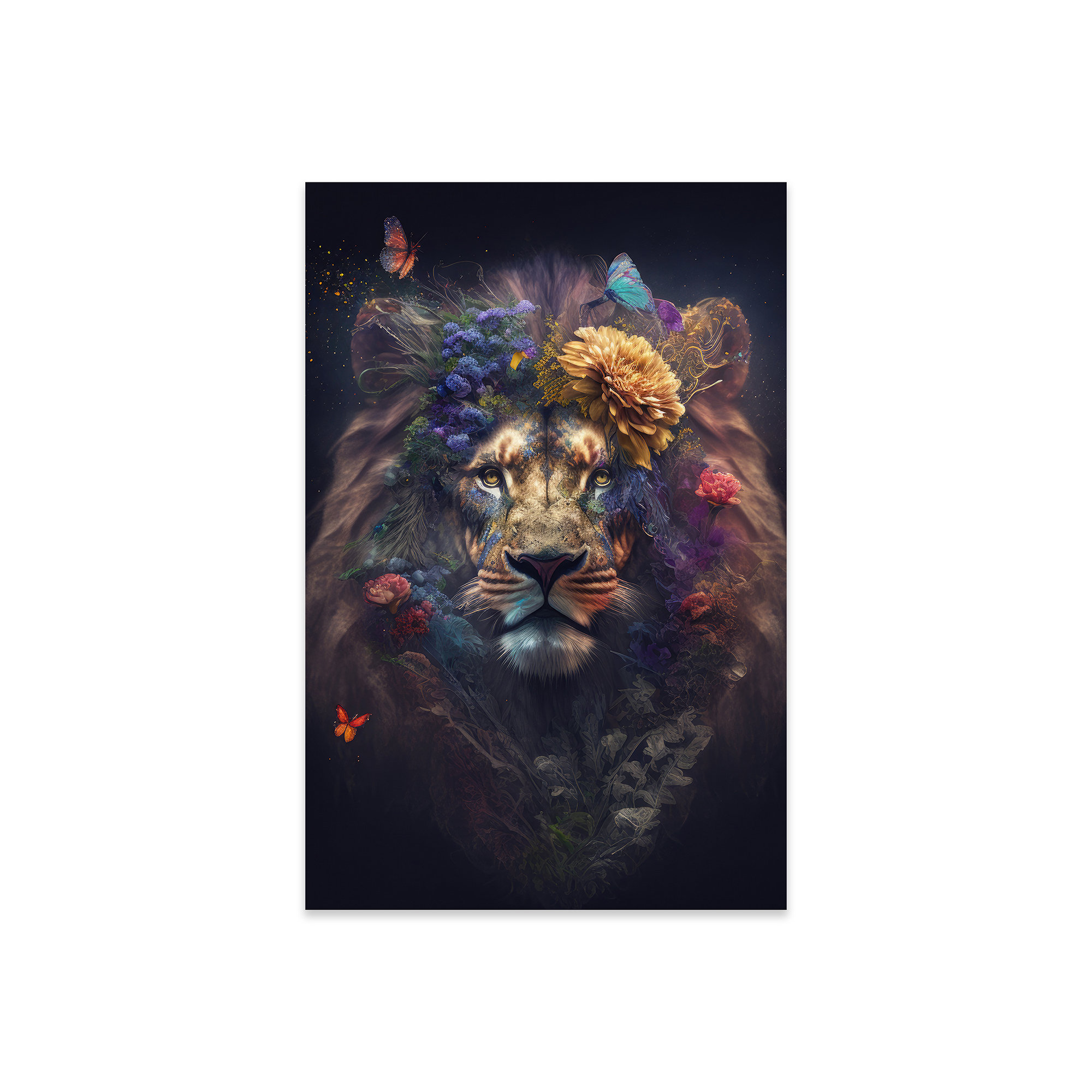 Dakota Fields Flowering Lion Pride Print On Acrylic Glass - Wayfair Canada