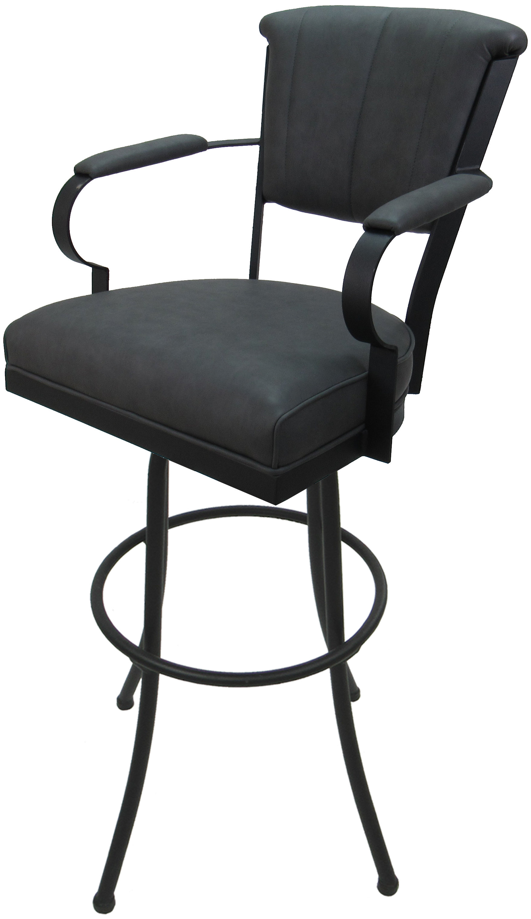 Wildon Home® Halland Swivel Extra Tall Stool 34" Seat | Wayfair