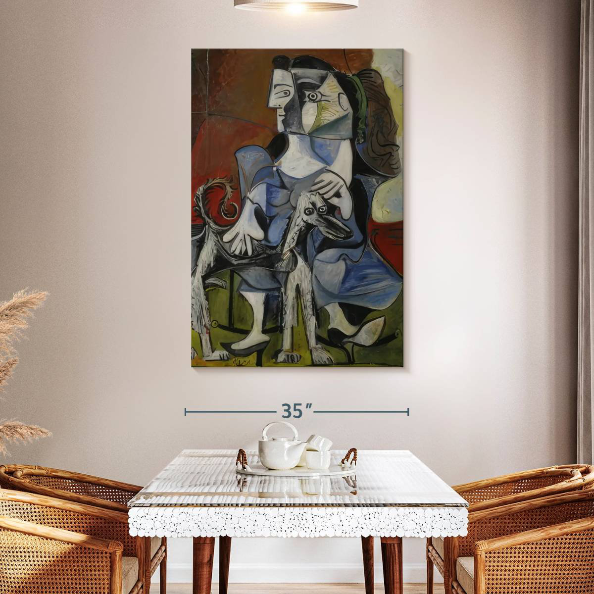 Wade Logan Avery Woman With Dog - Wayfair Canada