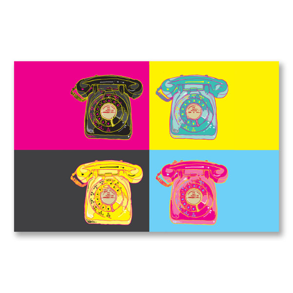 DecorumBY Telephone Print | Perigold