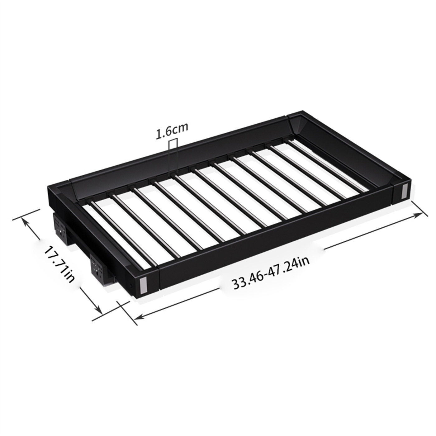 Thrones Designs Aluminum Alloy Extendable Trouser Rack For Wardrobes ...