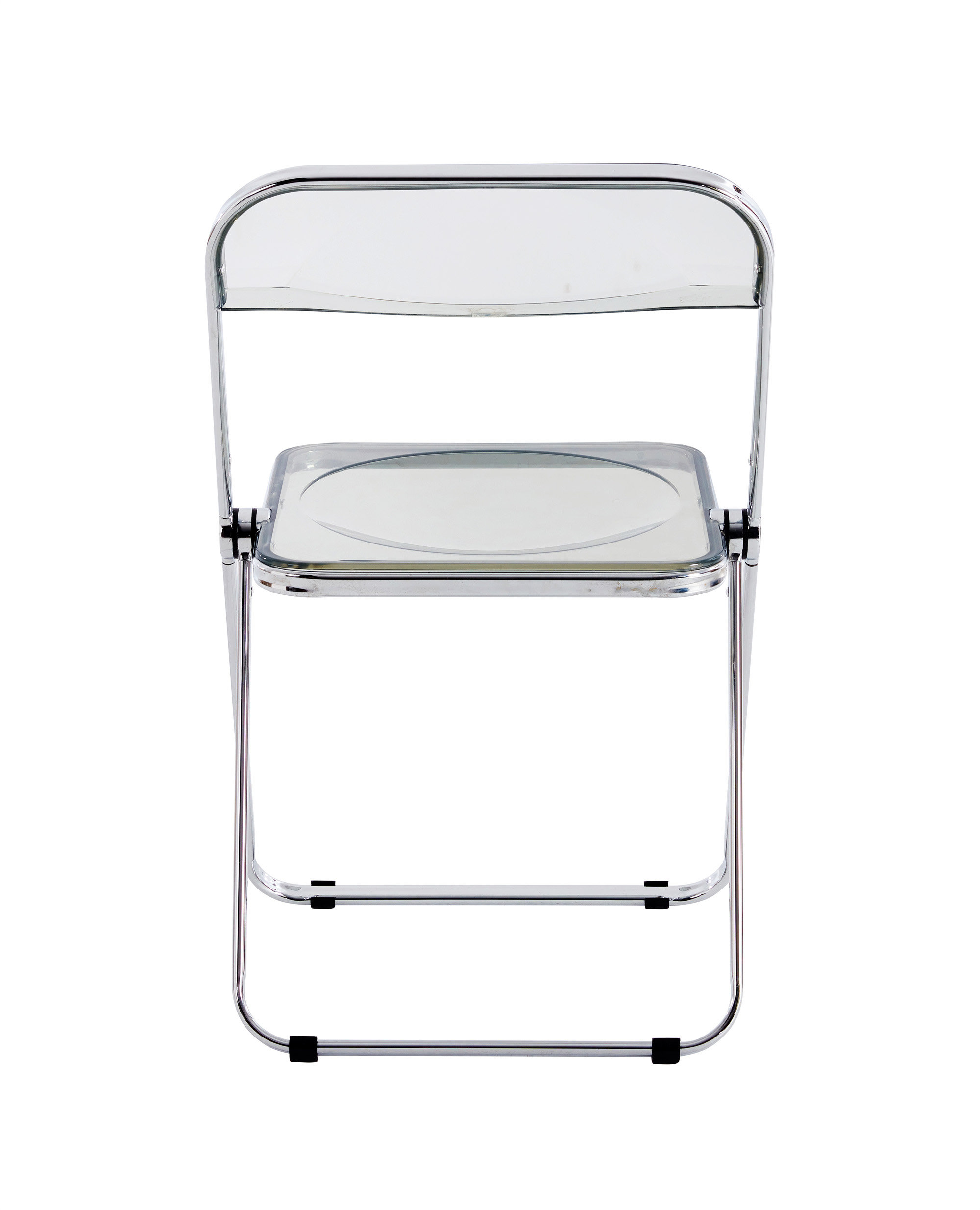 Wrought Studio Gray Transparent Folding Chair Chair Pc Living Room Seat ...