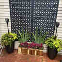 Matrix Decor Screens 6 ft. H x 3 ft. W Vinyl Privacy Screen & Reviews ...