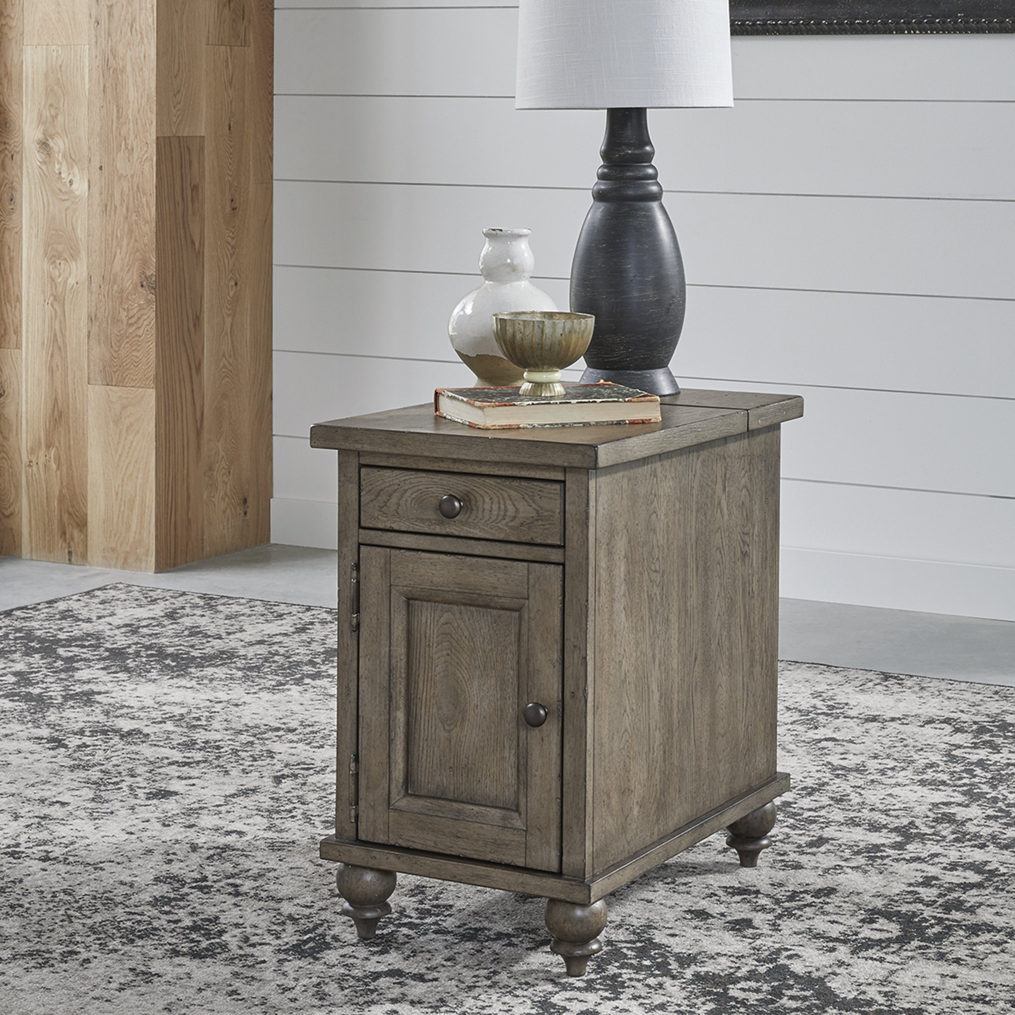 Canora Grey Americana Farmhouse Chair Side Table | Wayfair