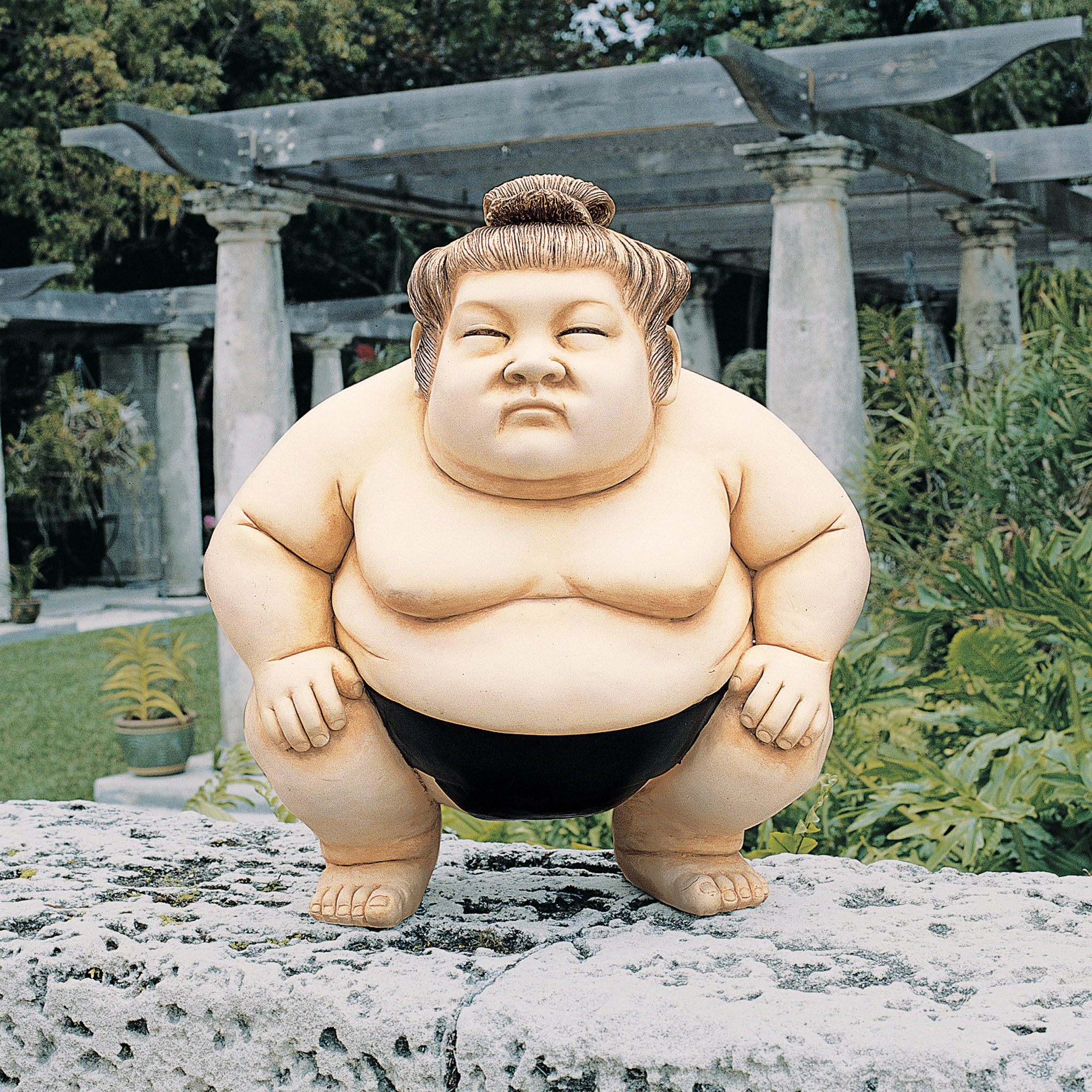 Design Toscano Basho The Sumo Wrestler Statue & Reviews | Wayfair